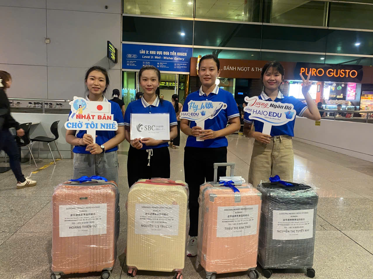 Lễ xuất cảnh một hành trình – một cột mốc đáng nhớ